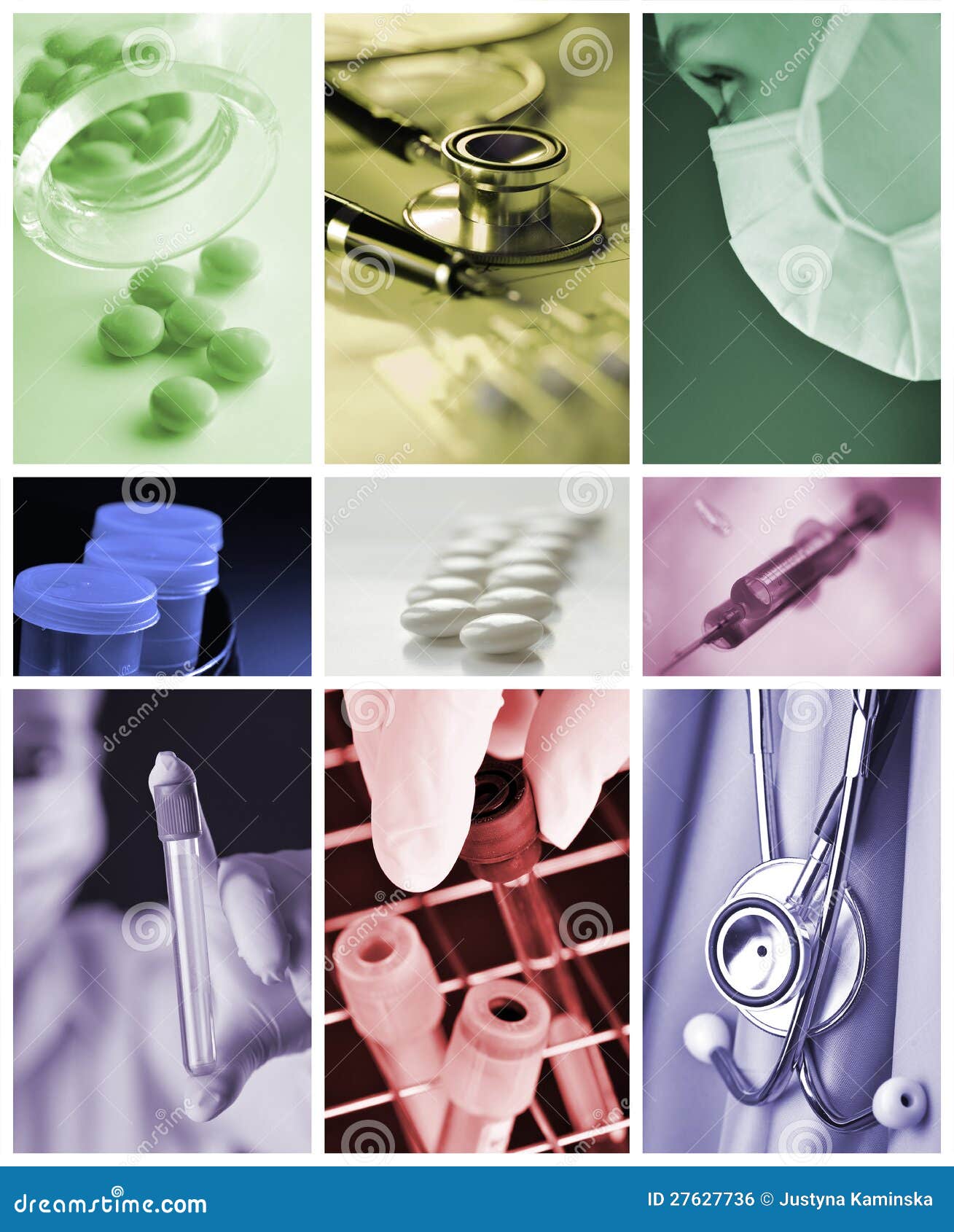 Colagem da medicina foto de stock. Imagem de colagem - 27627736