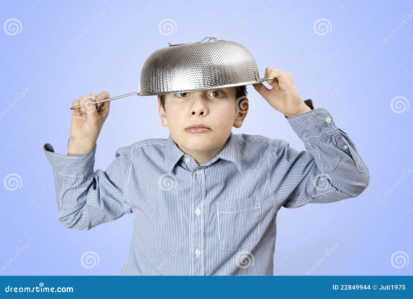 Colander hat stock photo. Image of strainer, cooking - 22849944