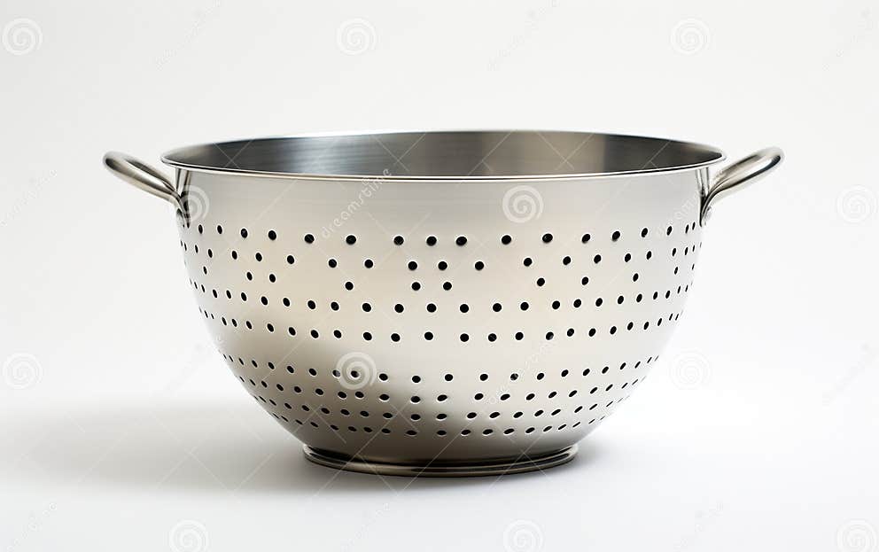 Colander with a See-through Background Stock Illustration ...