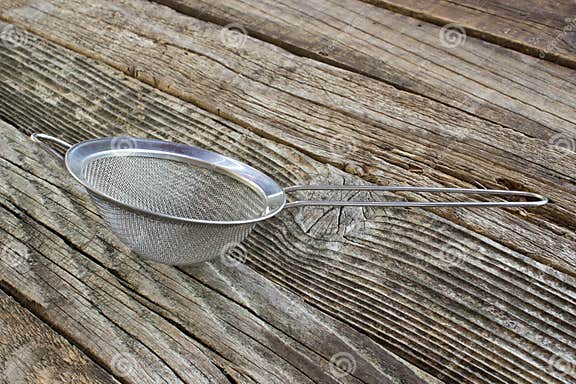 Colander stock image. Image of kitchen, object, metal - 61599897