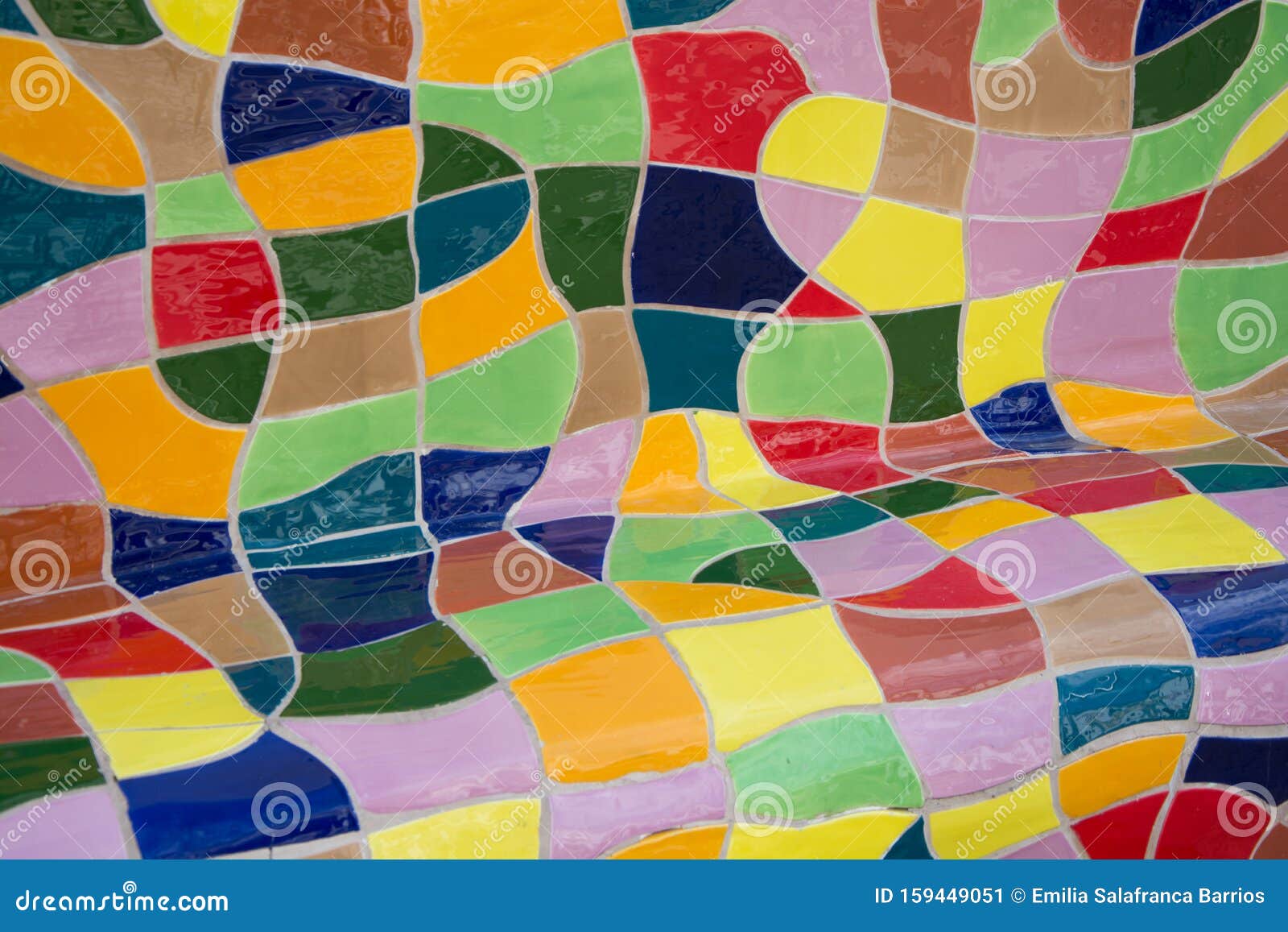Colash of colored tiles stock image. Image of rainbow - 159449051