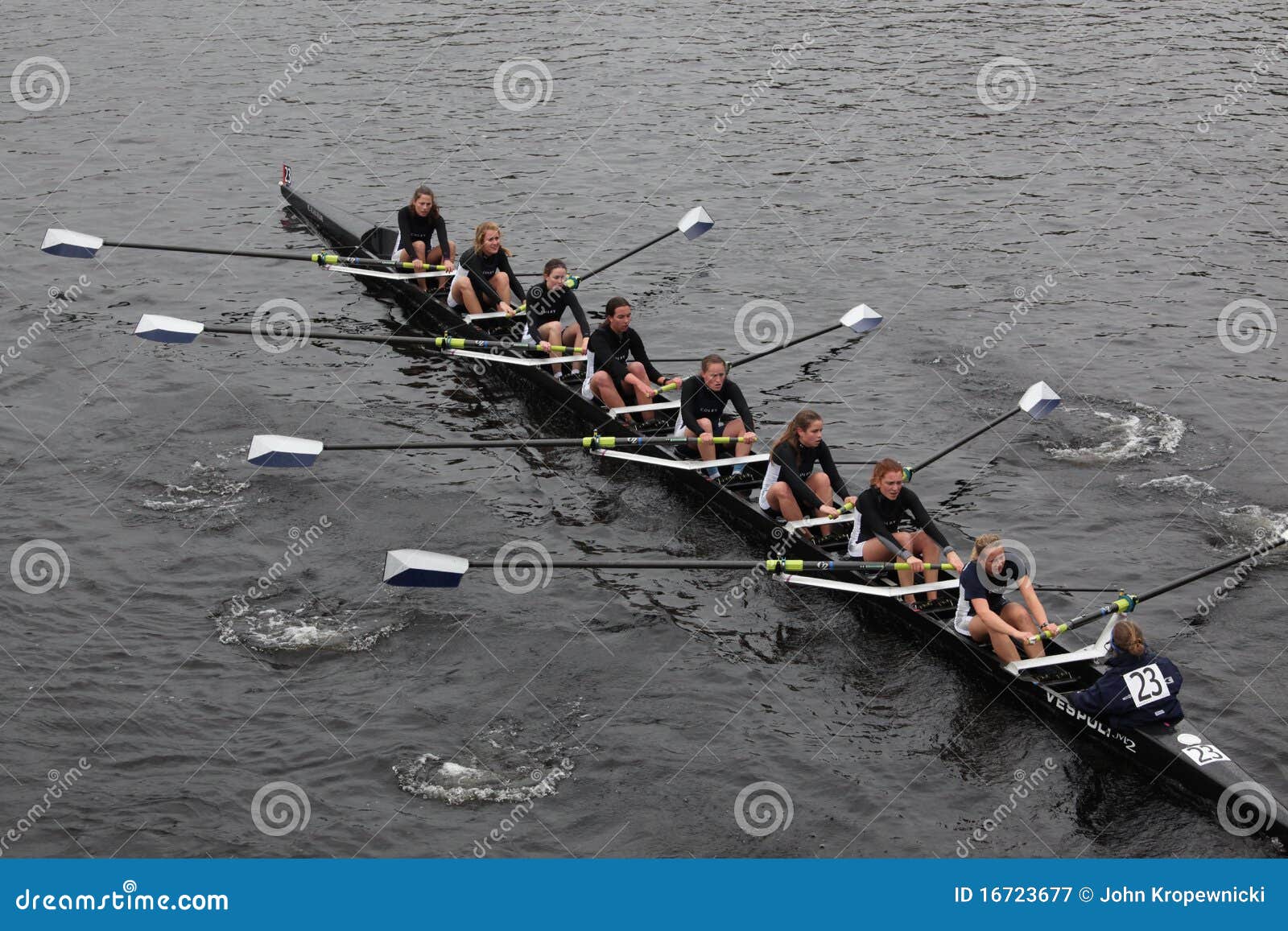 Colby College Women s Crew editorial photography. Image of sculling ...