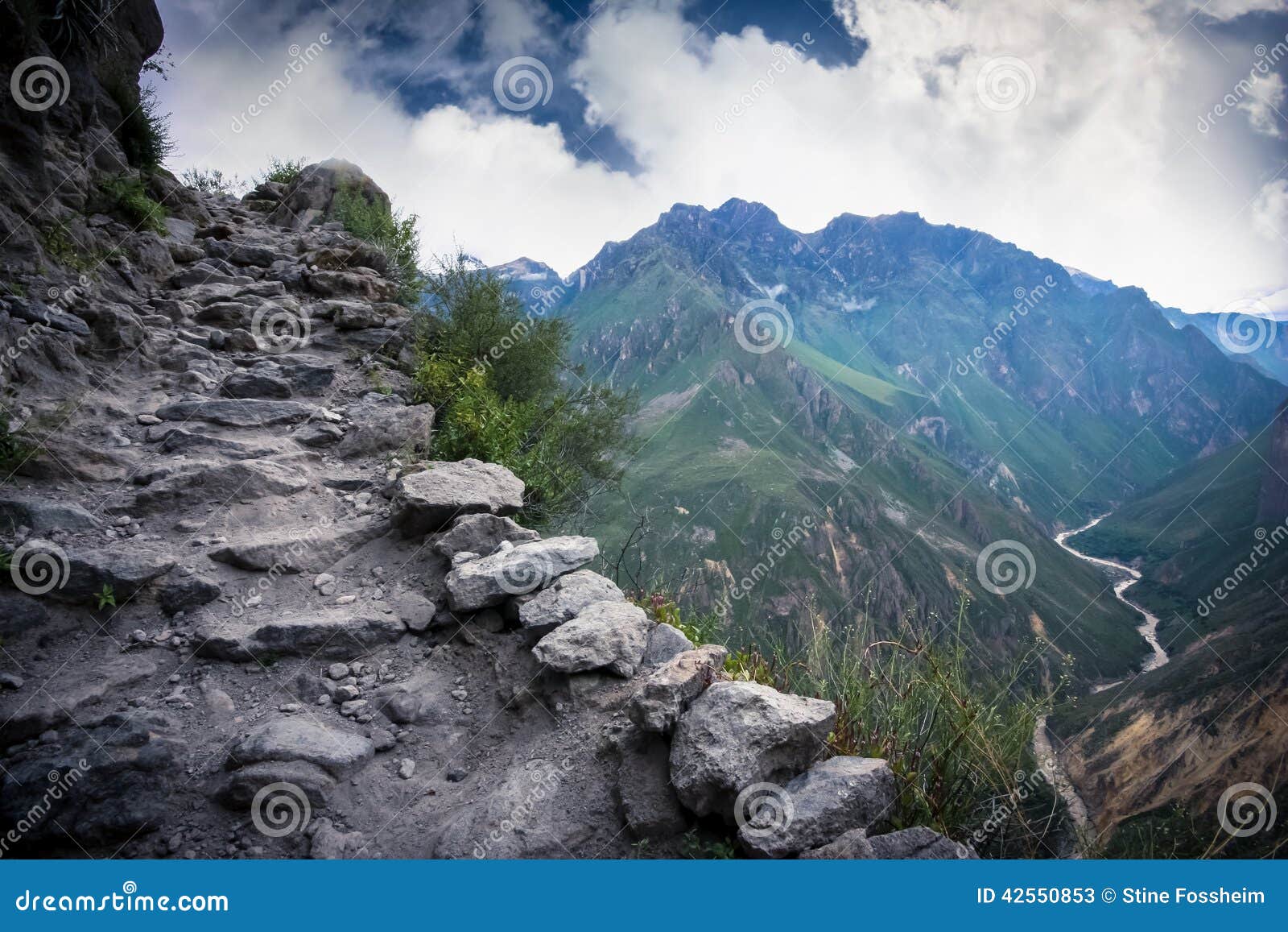 Colca Canyon stock image. Image of hill, inca, altitude - 42550853