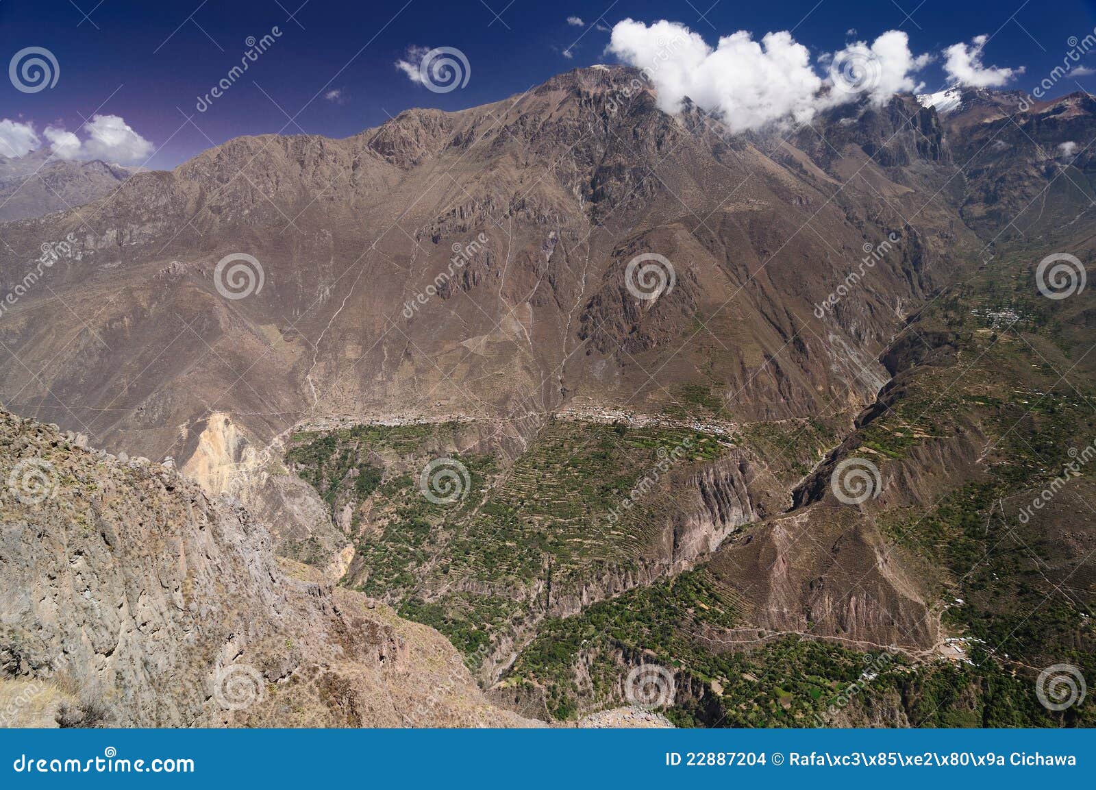 Colca Valley, Peru stock photo. Image of condor, andean - 22887204