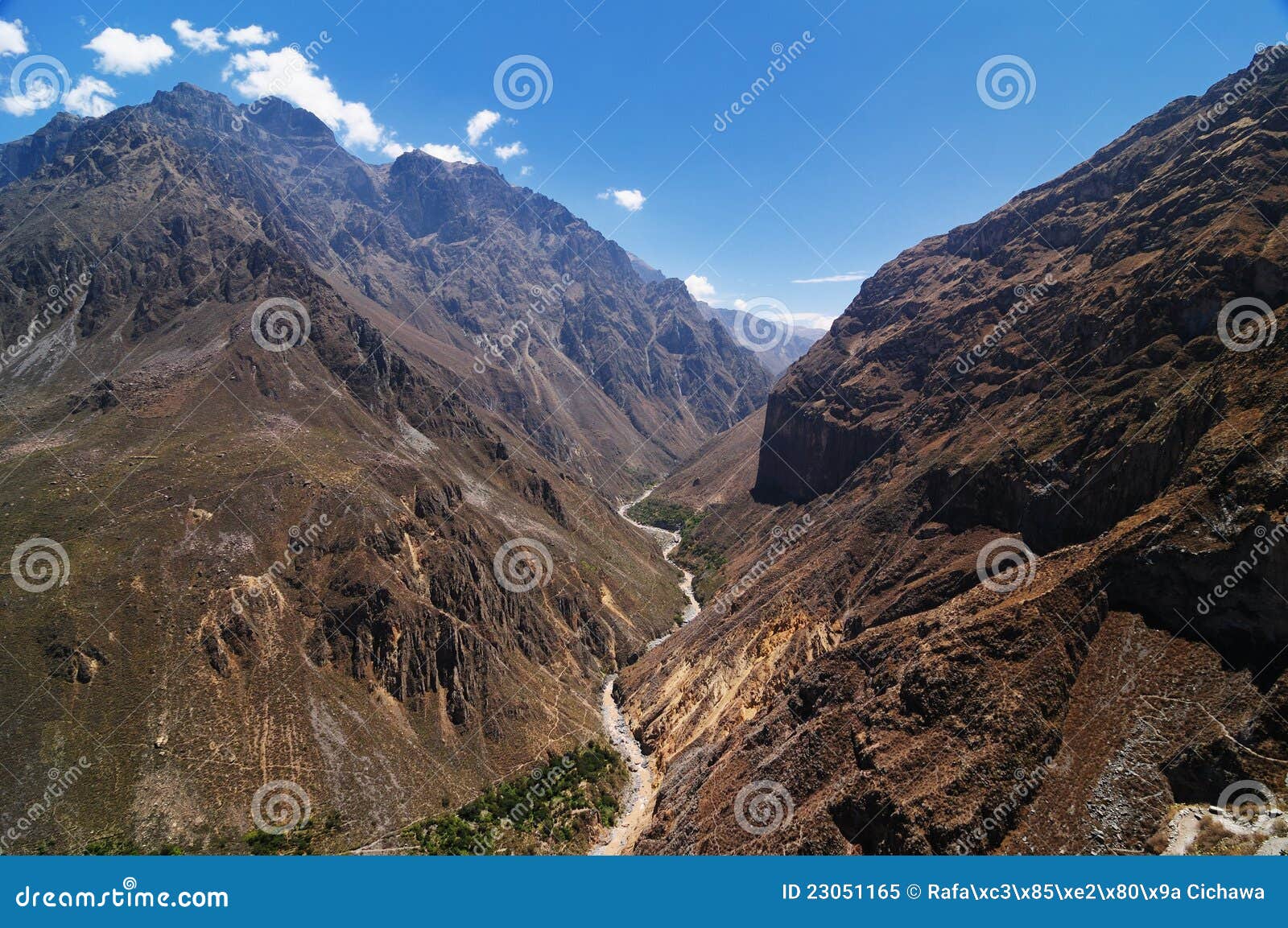 Colca Valley, Peru stock image. Image of outdoors, countryside - 23051165