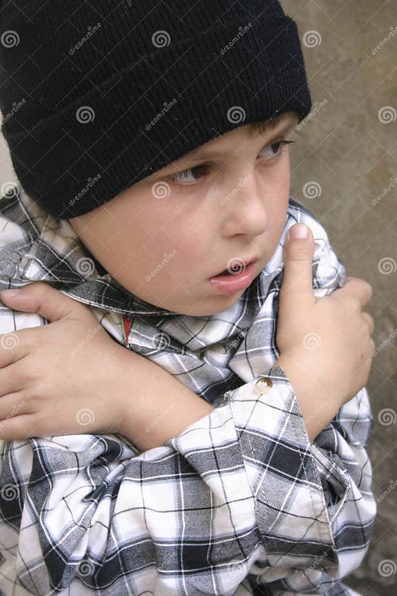 Cold and alone stock image. Image of children, alone, kids - 35501