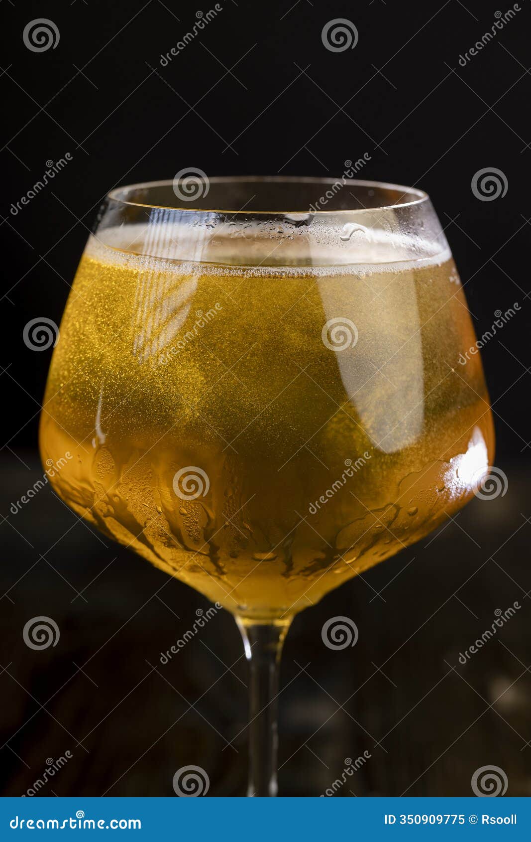 Cold Apple Juice Drink in a Clear Glass Stock Image - Image of drink ...