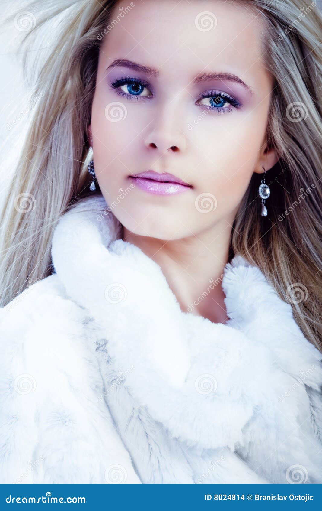 Cold beauty stock photo. Image of glamour, diva, model - 8024814