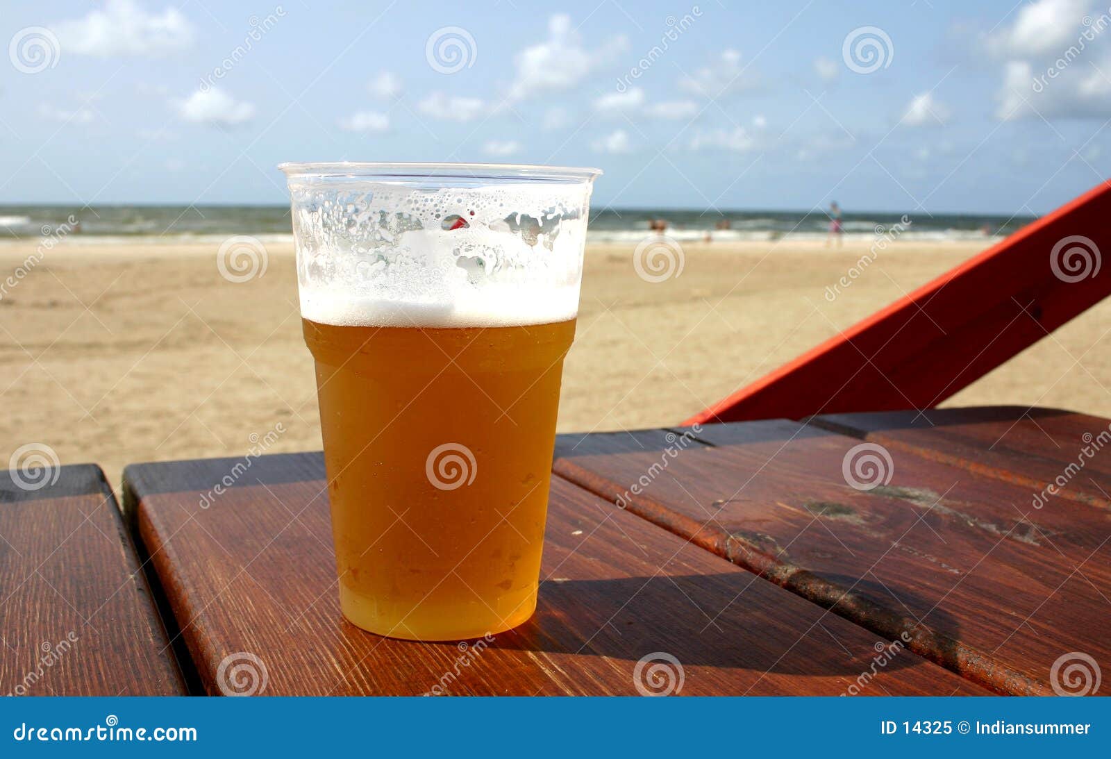 Cold beer stock image. Image of tide, wave, vacation, stone - 14325