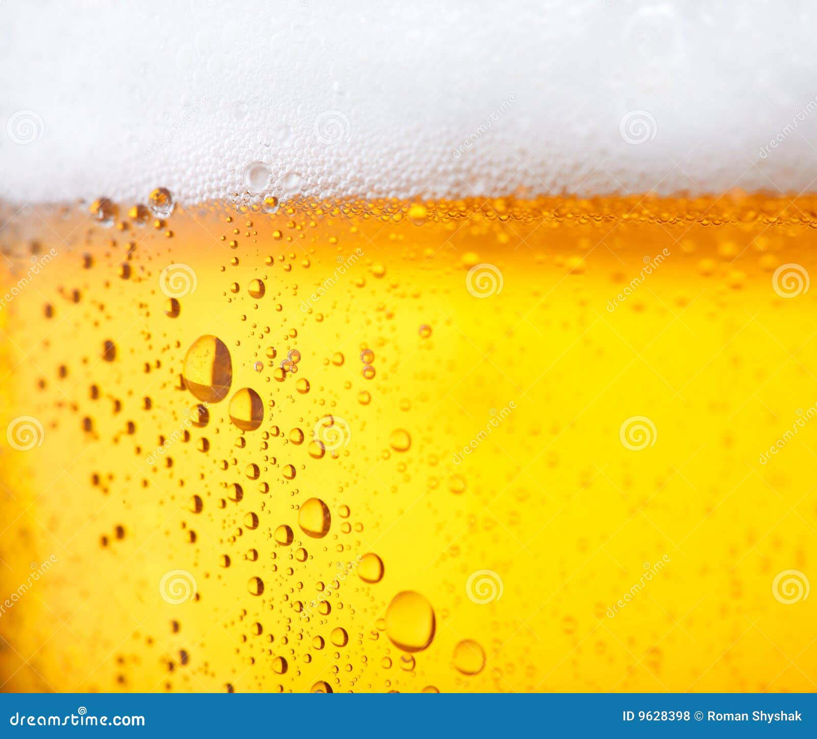 Cold beer stock photo. Image of alcohol, froth, droplets - 9628398
