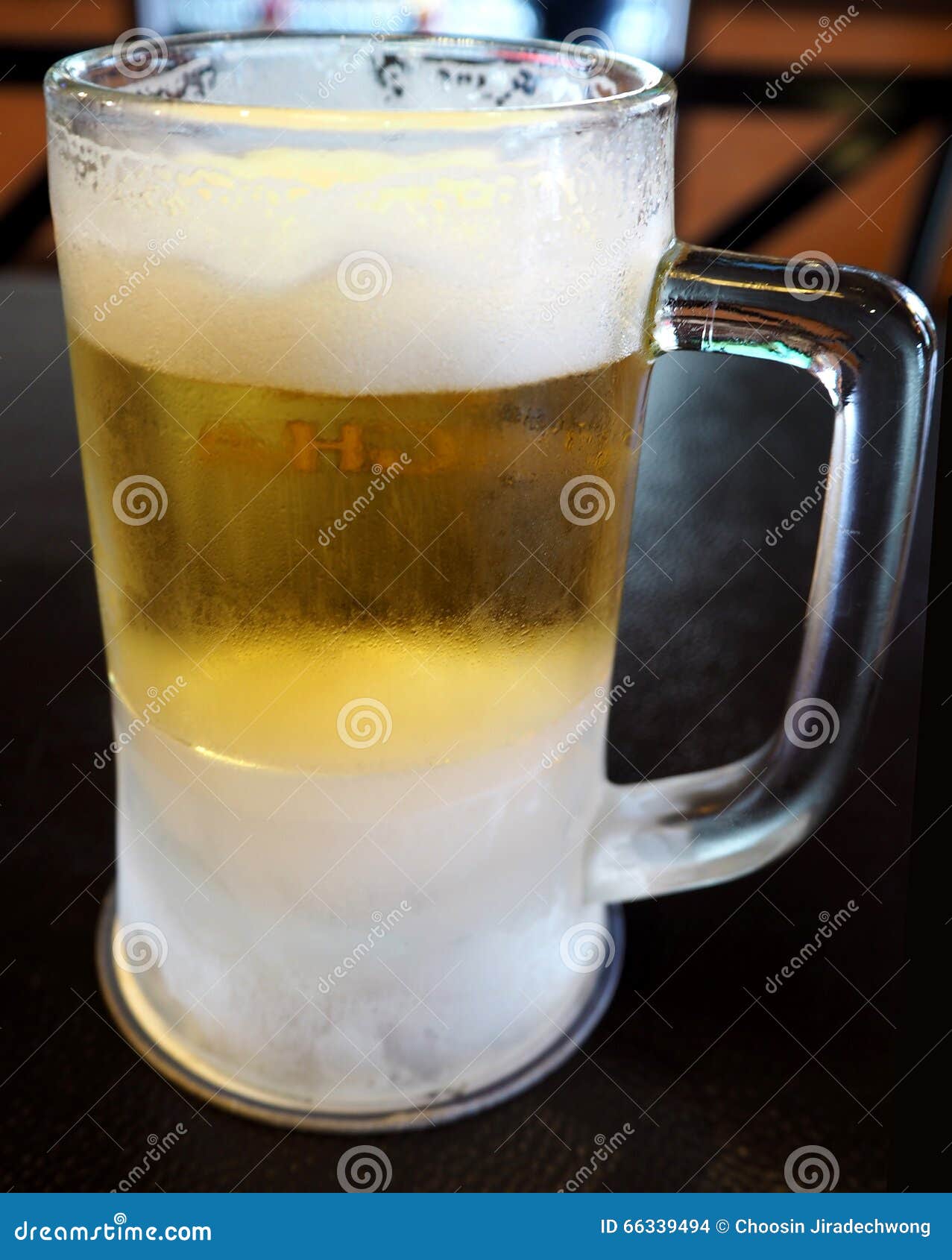 Cold beer stock photo. Image of isolated, froth, white - 66339494