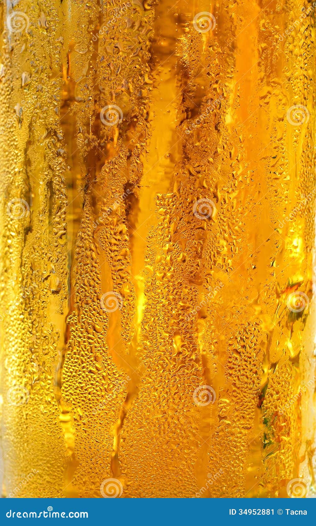 Cold beer in glass stock image. Image of closeup, foam - 34952881