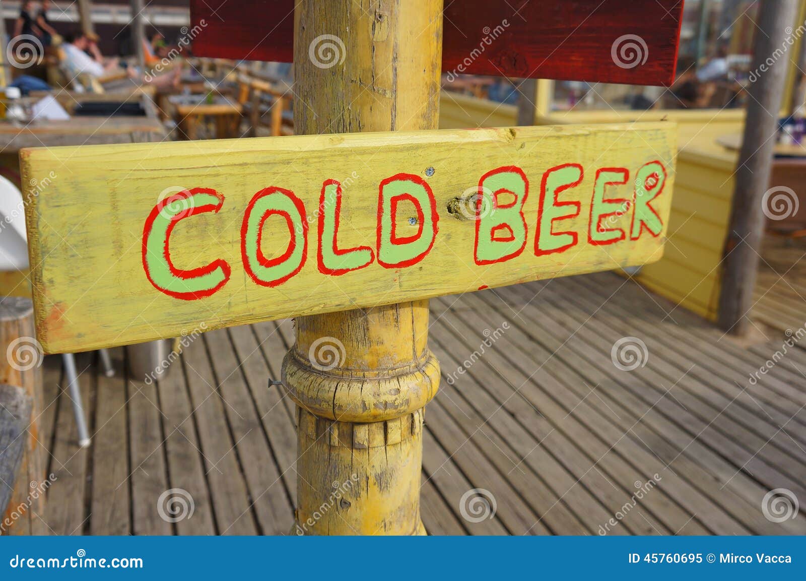 Cold beer sign stock image. Image of text, beer, message - 45760695