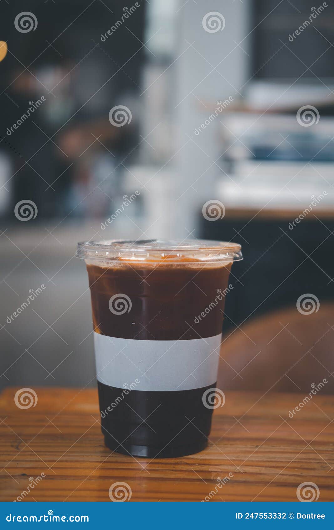 Cold black coffee stock photo. Image of classic, black - 247553332