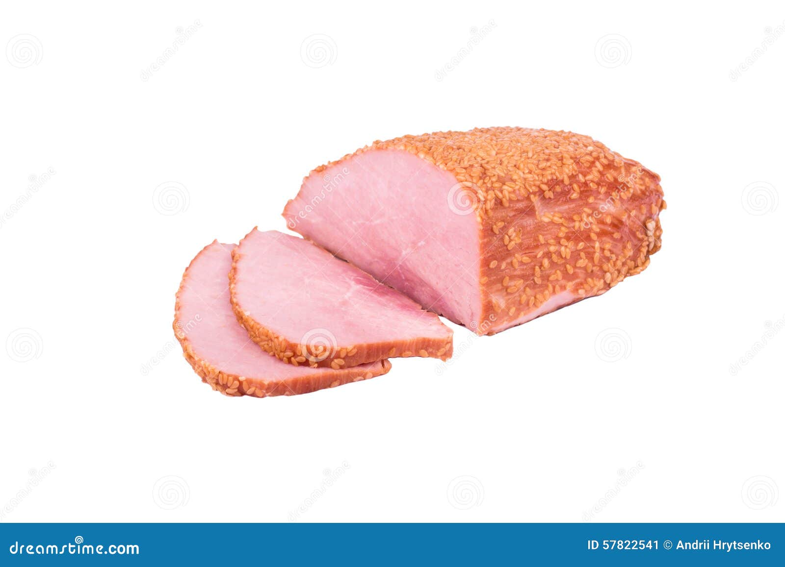 Cold boiled pork stock image. Image of sesame, preparation - 57822541