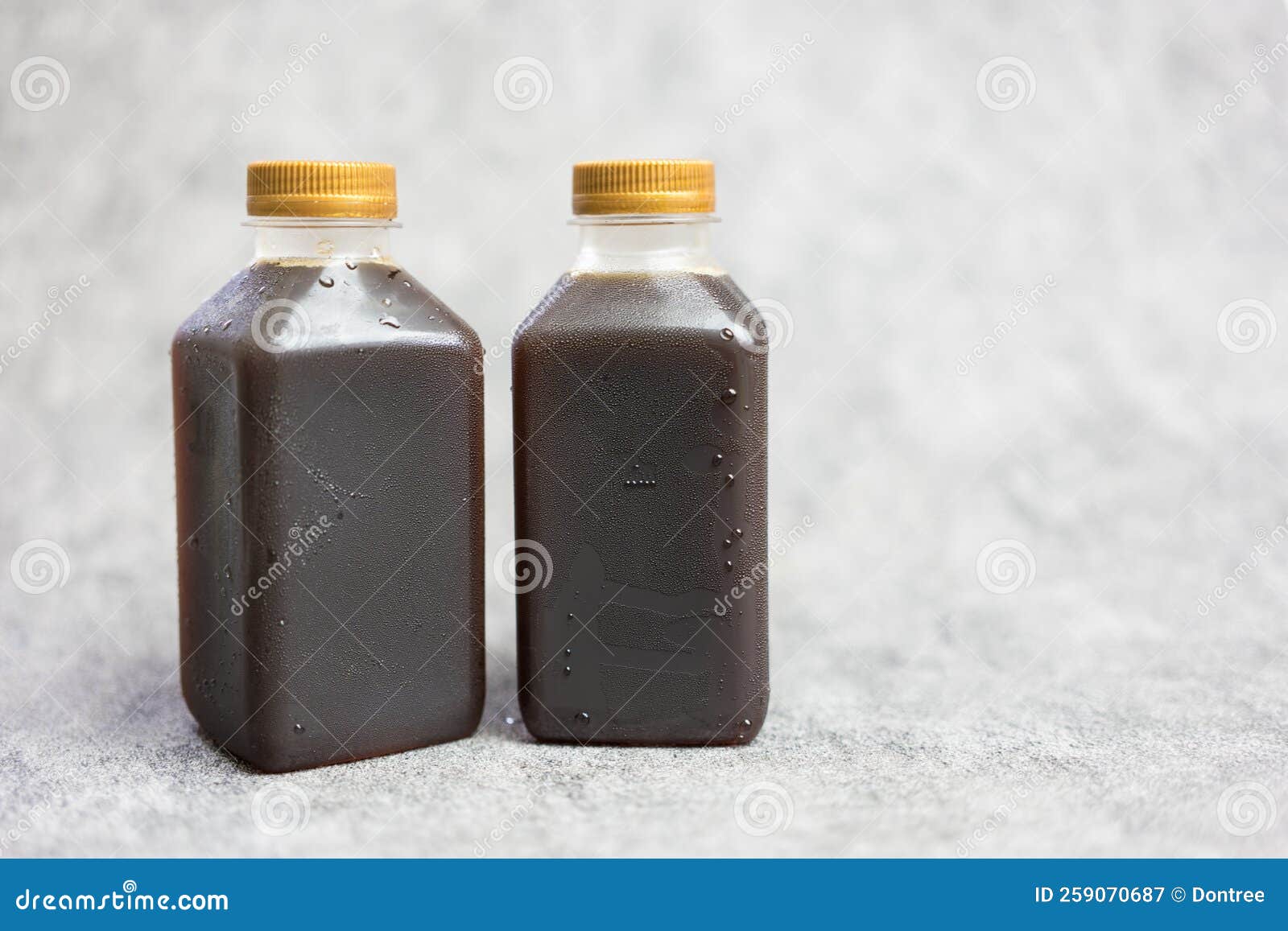 Cold Brew Coffee Bottle Mockup, Refreshment Drink Stock Image - Image ...