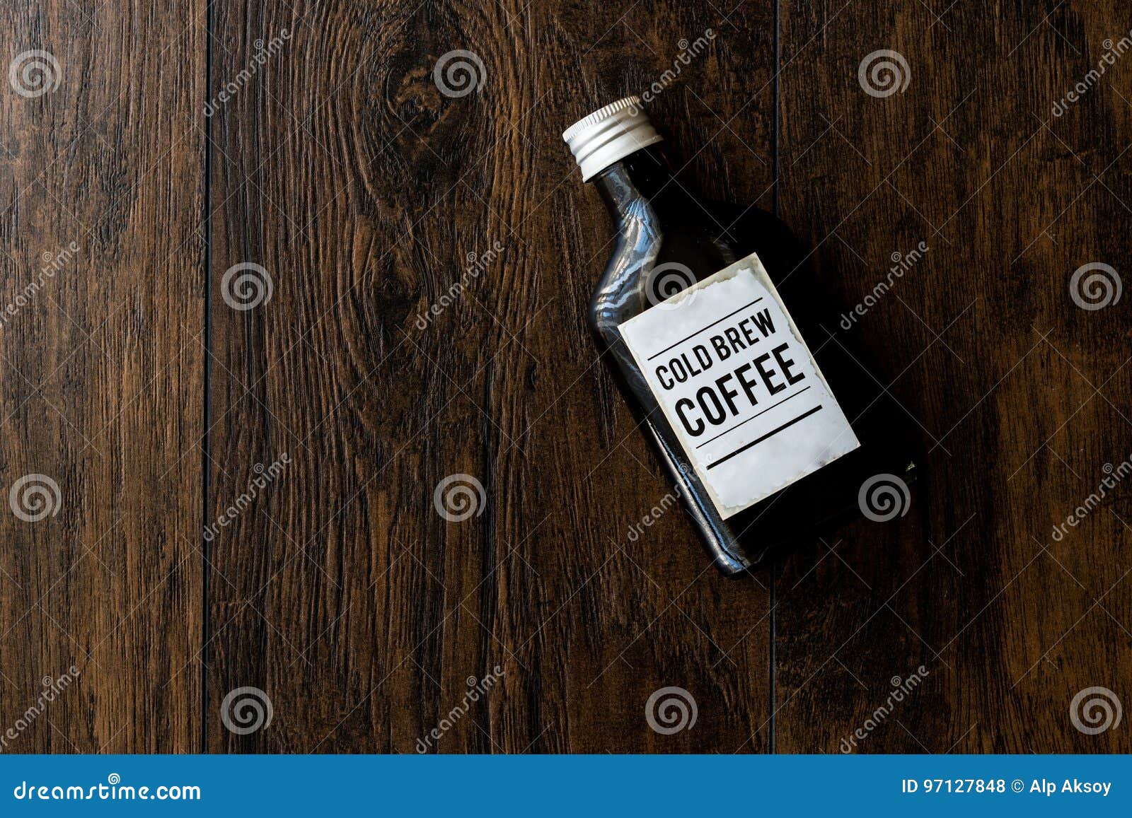 Cold Brew Coffee in a Bottle. Stock Photo - Image of copy, beans: 97127848