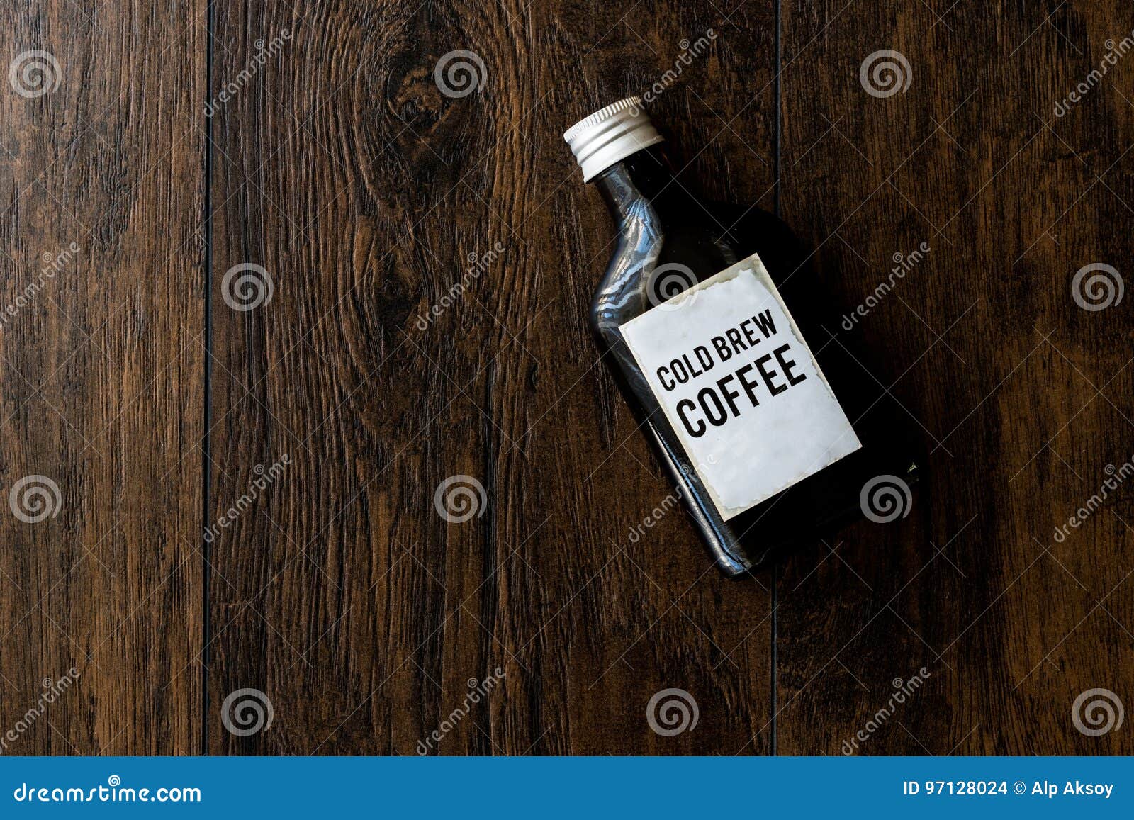 Cold Brew Coffee in a Bottle. Stock Photo - Image of morning, closeup ...