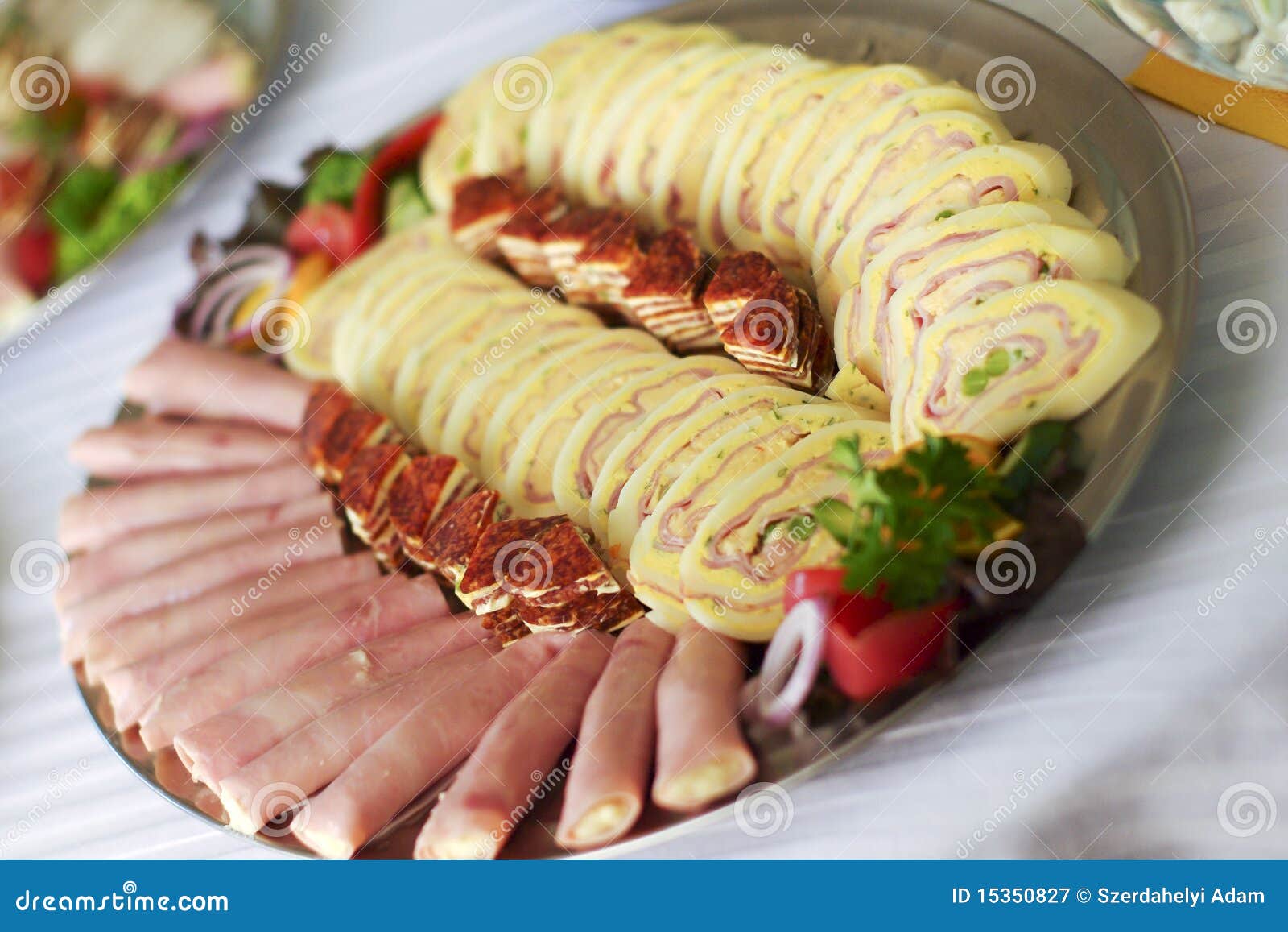 Cold Buffet stock image. Image of meeting, lettuce, cheese - 15350827