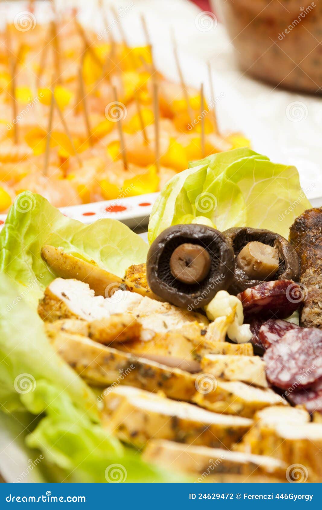 Cold Buffet For Party Royalty-Free Stock Image | CartoonDealer.com ...