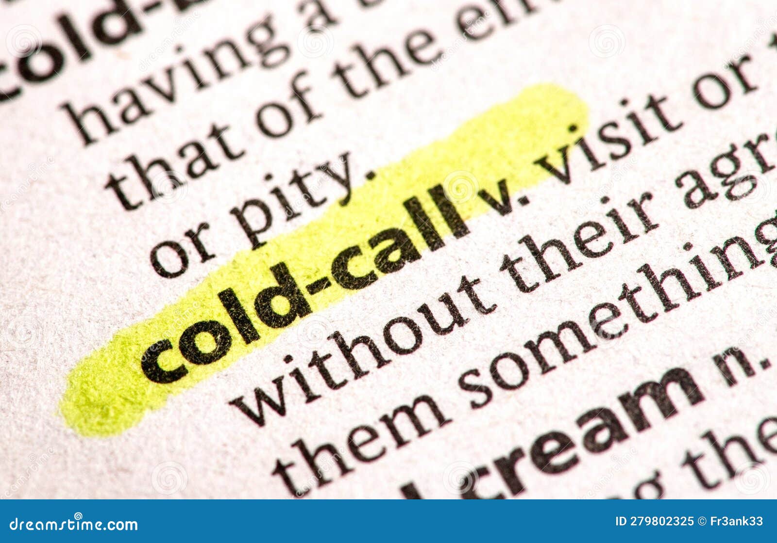 Cold call stock image. Image of calling, selling, retail - 279802325