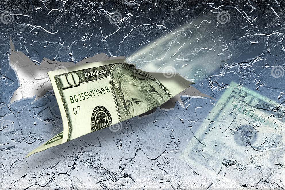 Cold Cash stock illustration. Illustration of income, cool - 719432