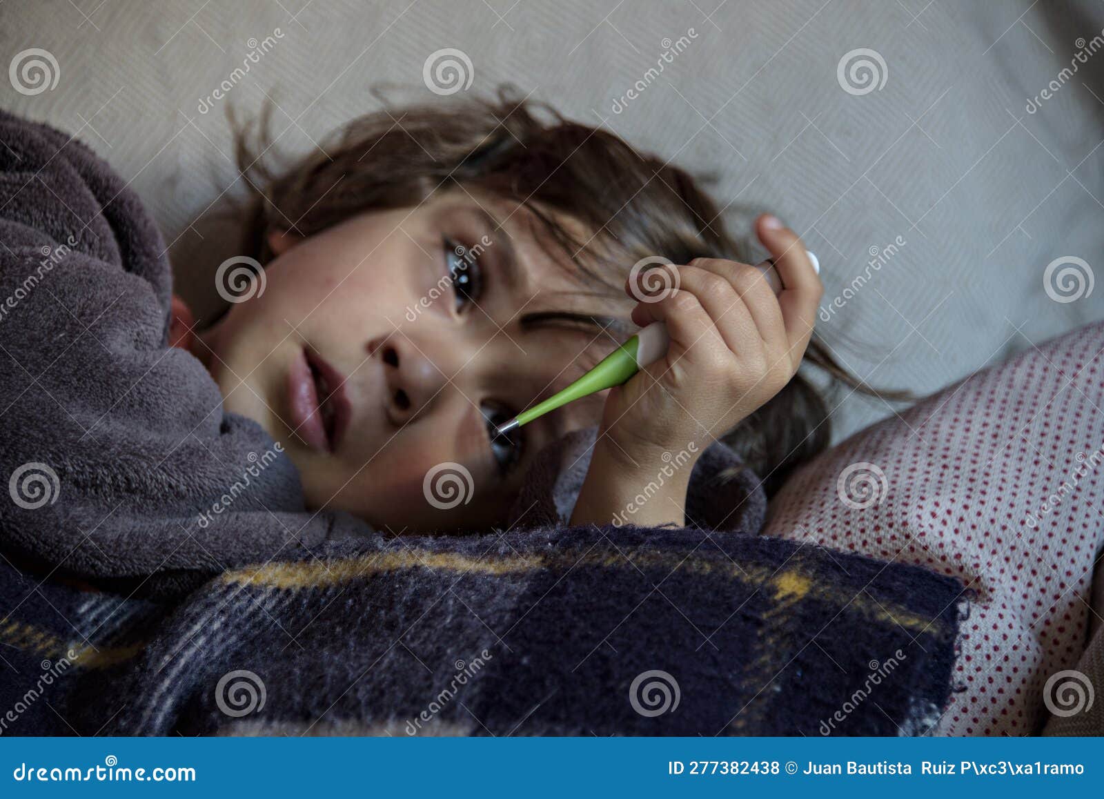 Wet Cold Child Kid Feet Inside Water Pool Puddle Floating Leaves ...