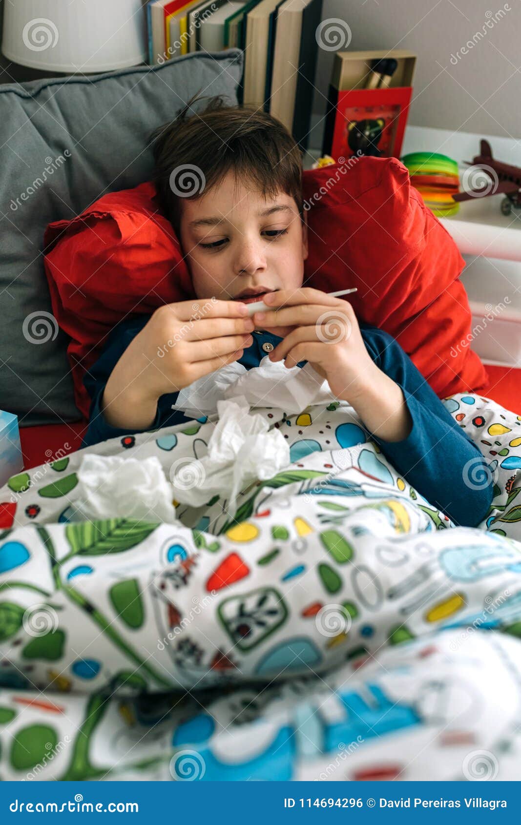 Wet Cold Child Kid Feet Inside Water Pool Puddle Floating Leaves Stock ...