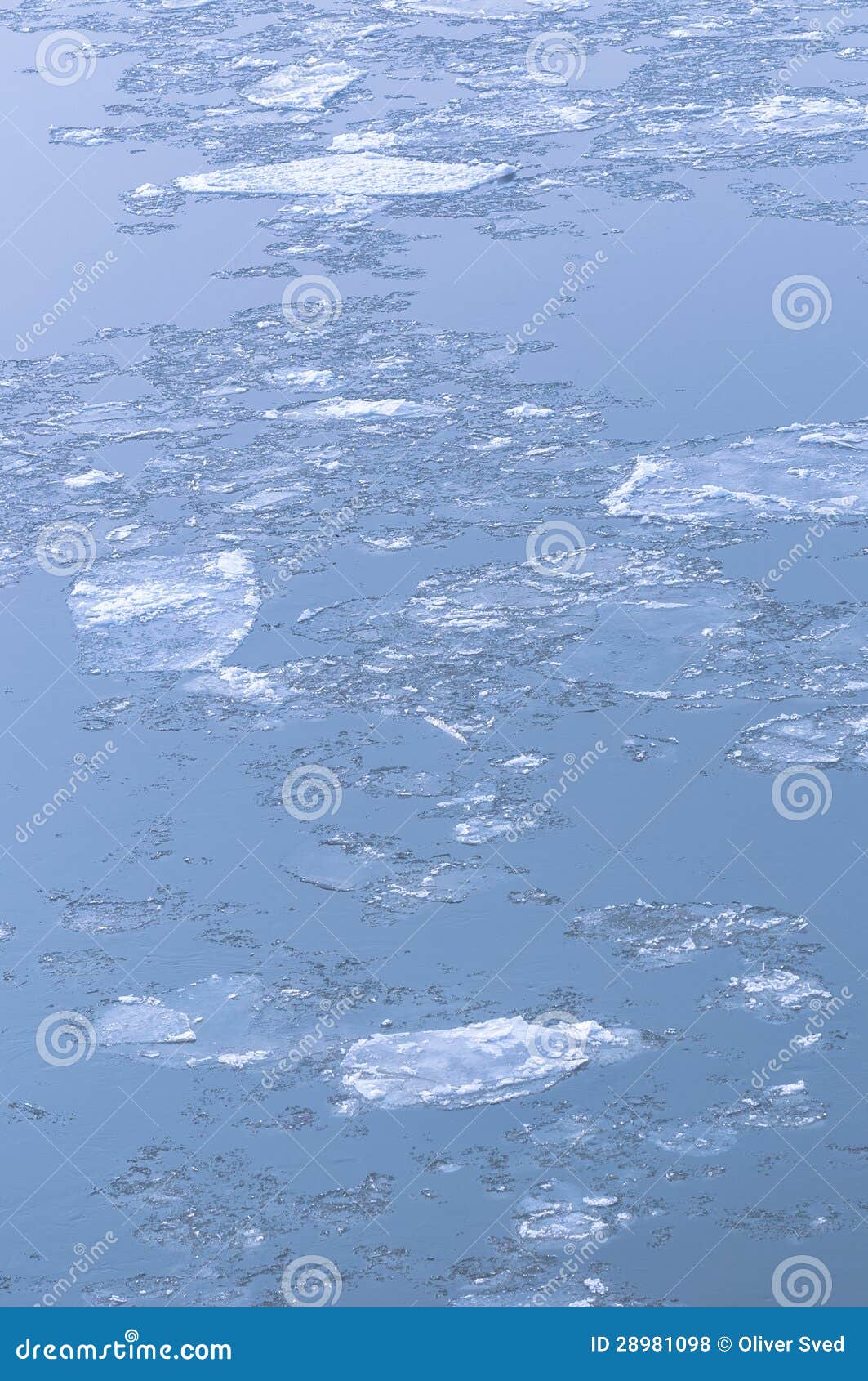 Cold Chilly Ice on the Water Stock Photo - Image of bright, outdoor ...