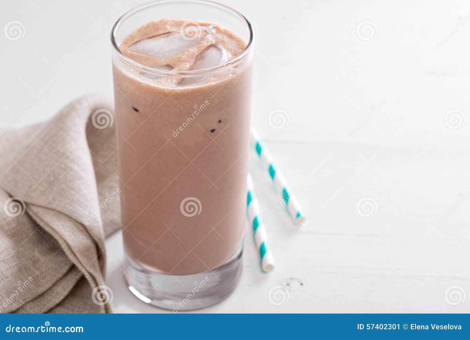 Cold chocolate milkshake stock image. Image of cocoa - 57402301
