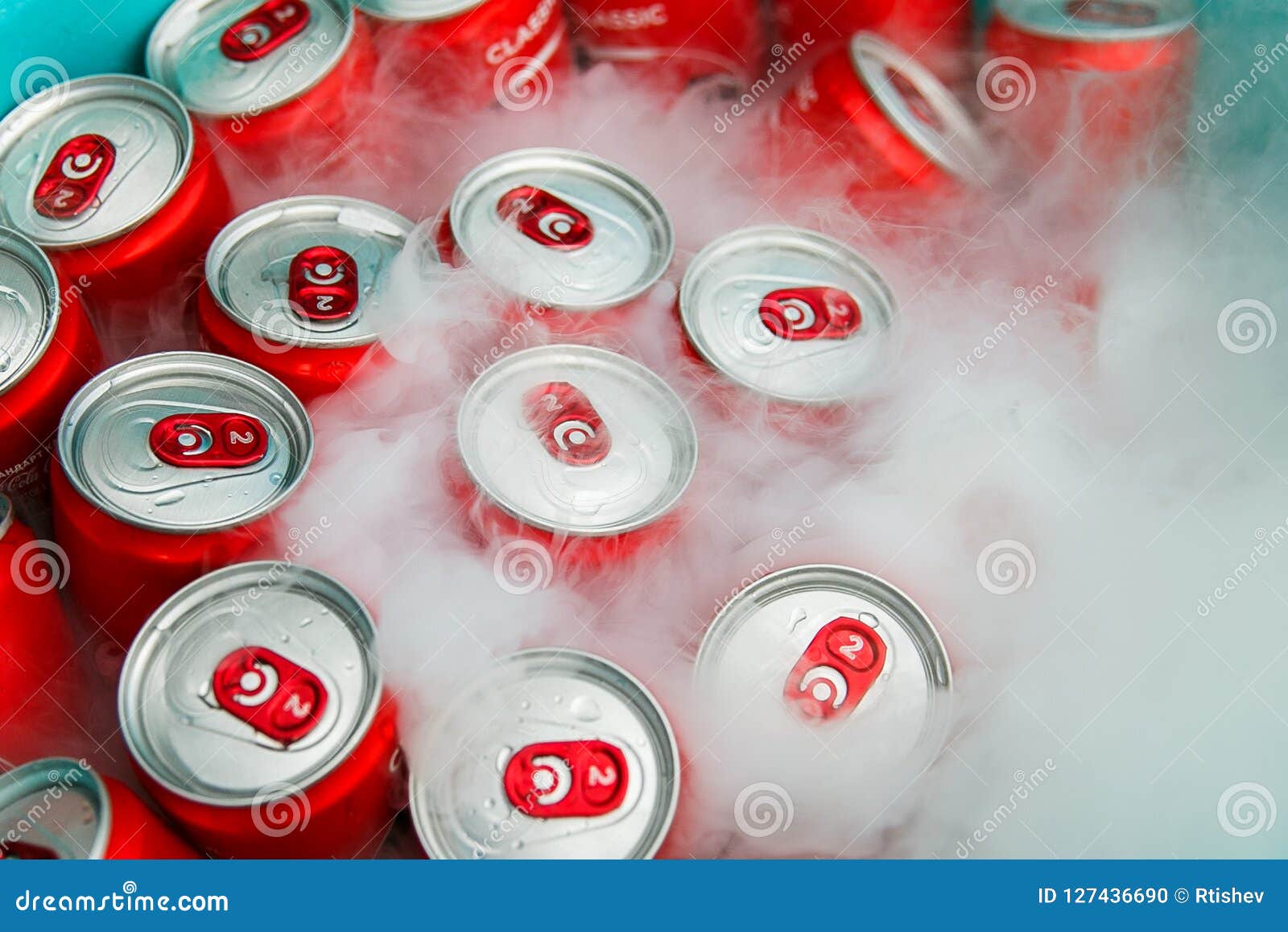 Cold Coca-Cola in Ice editorial image. Image of cocacola - 127436690