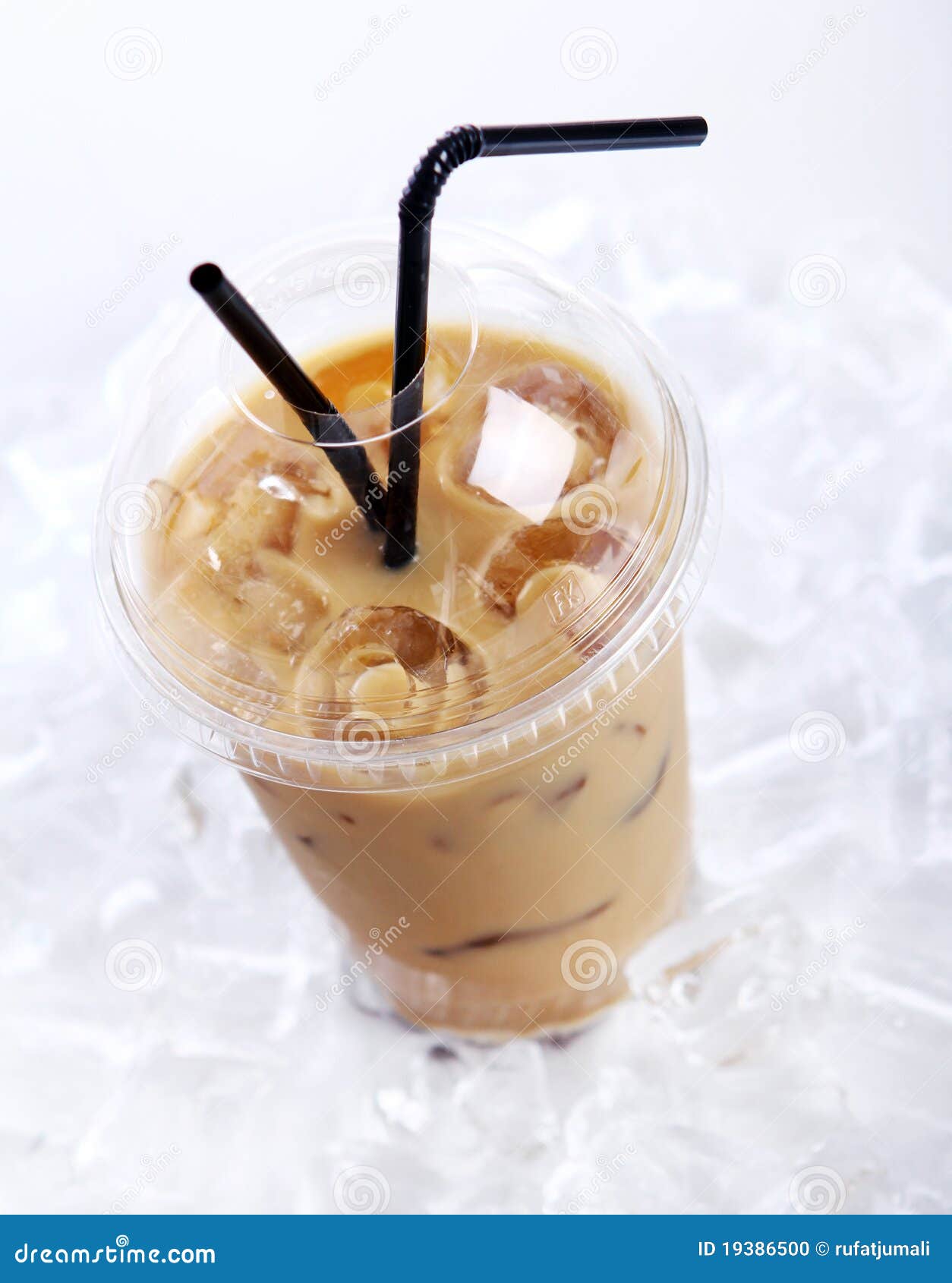 Cold coffee drink stock photo. Image of late, cold, foam - 19386500