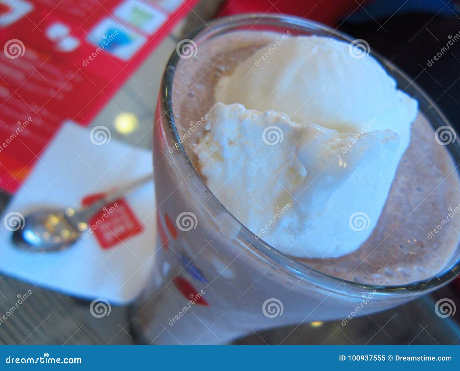 Coco-cream stock image. Image of dahi, fruits, roll - 100937555