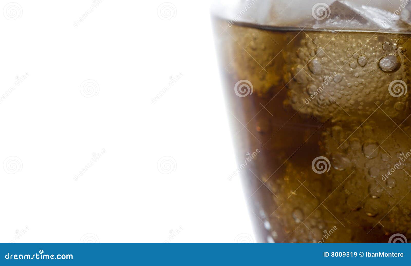 Cold coke drink stock image. Image of caffeine, cubes - 8009319