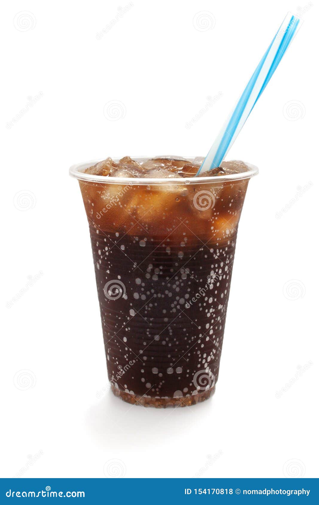 So cold coke with straw stock photo. Image of frozen - 154170818