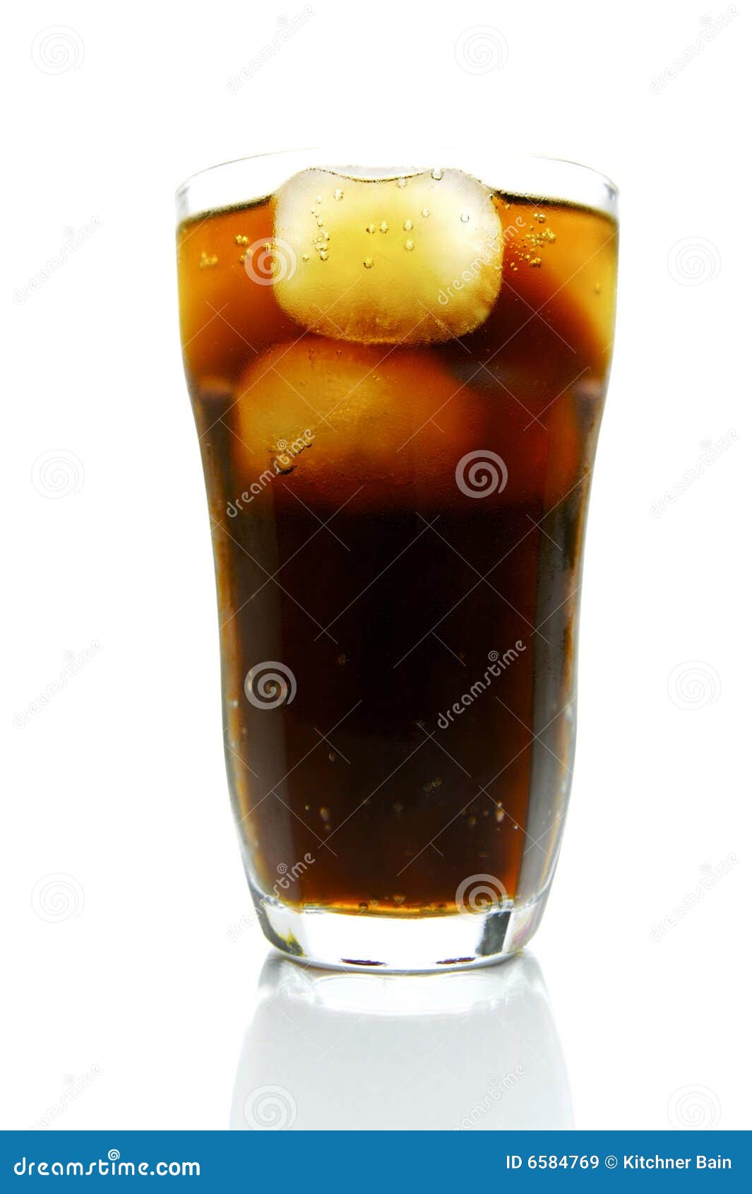 Cold Cola stock image. Image of mixer, drink, glass, frosty - 6584769