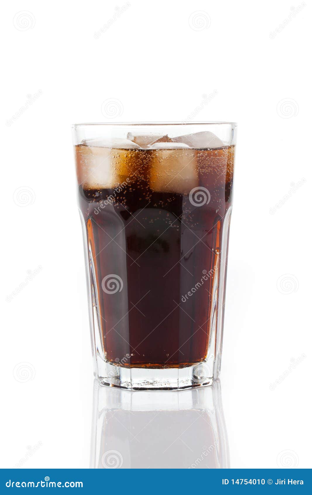 Cold cola with ice stock photo. Image of caffeine, refresh - 14754010