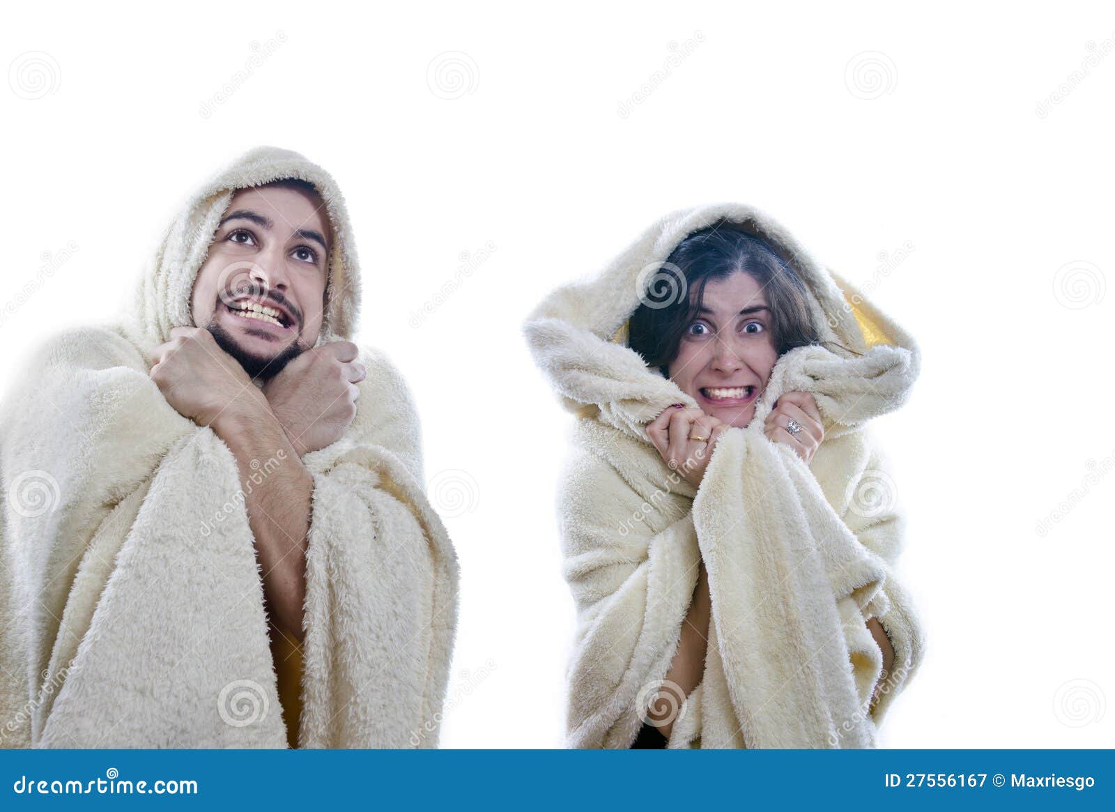 Cold Couple stock image. Image of chilly, refrigeration - 27556167