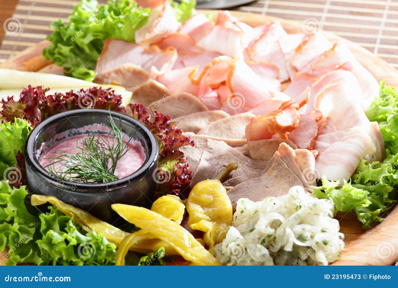 Cold cuts stock image. Image of piece, gourmet, assortment - 23195473