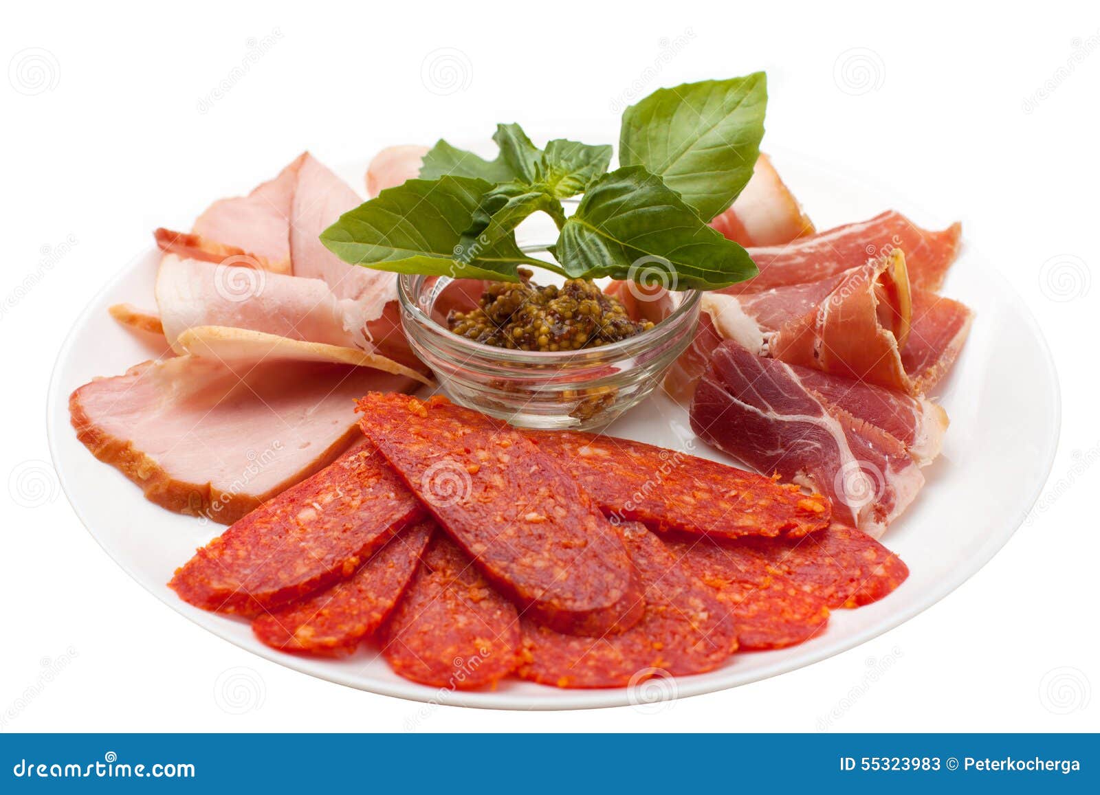 The cold cuts stock image. Image of merchandise, breakfast - 55323983