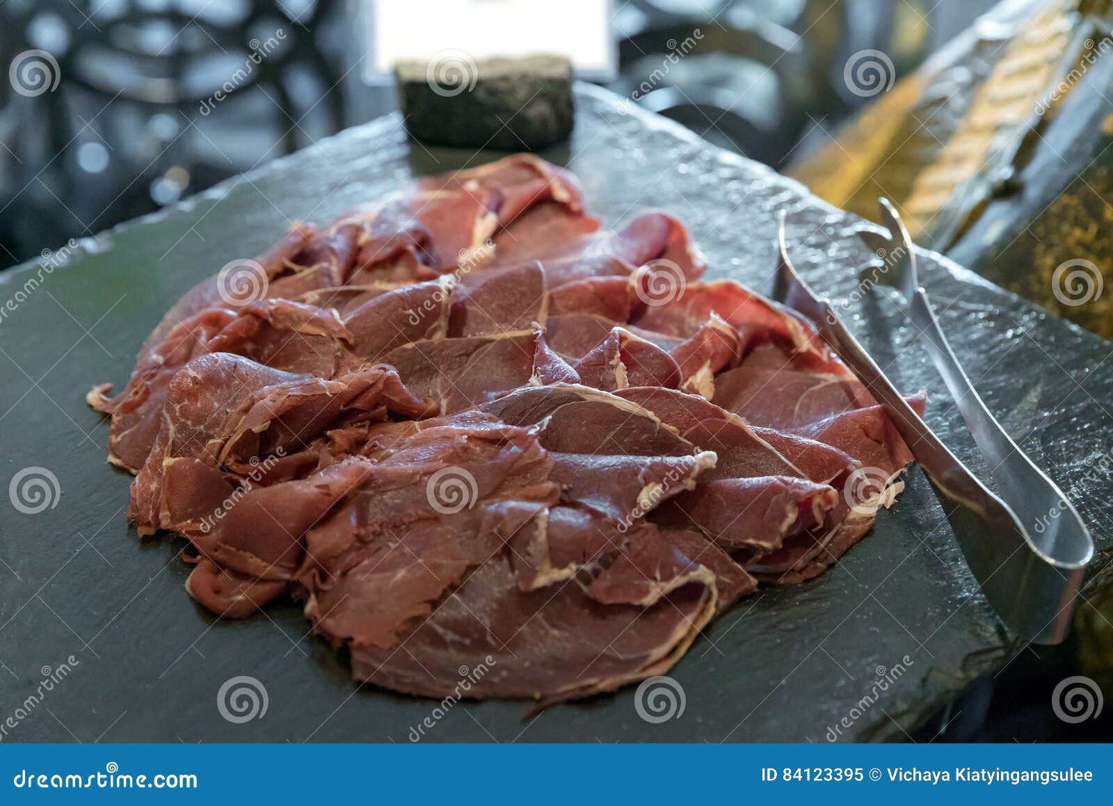 Cold cuts meat stock image. Image of appetizer, breakfast - 84123395