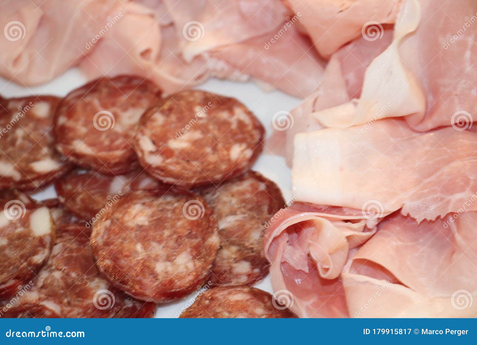 Cold cuts mixed stock image. Image of restaurant, meal - 179915817