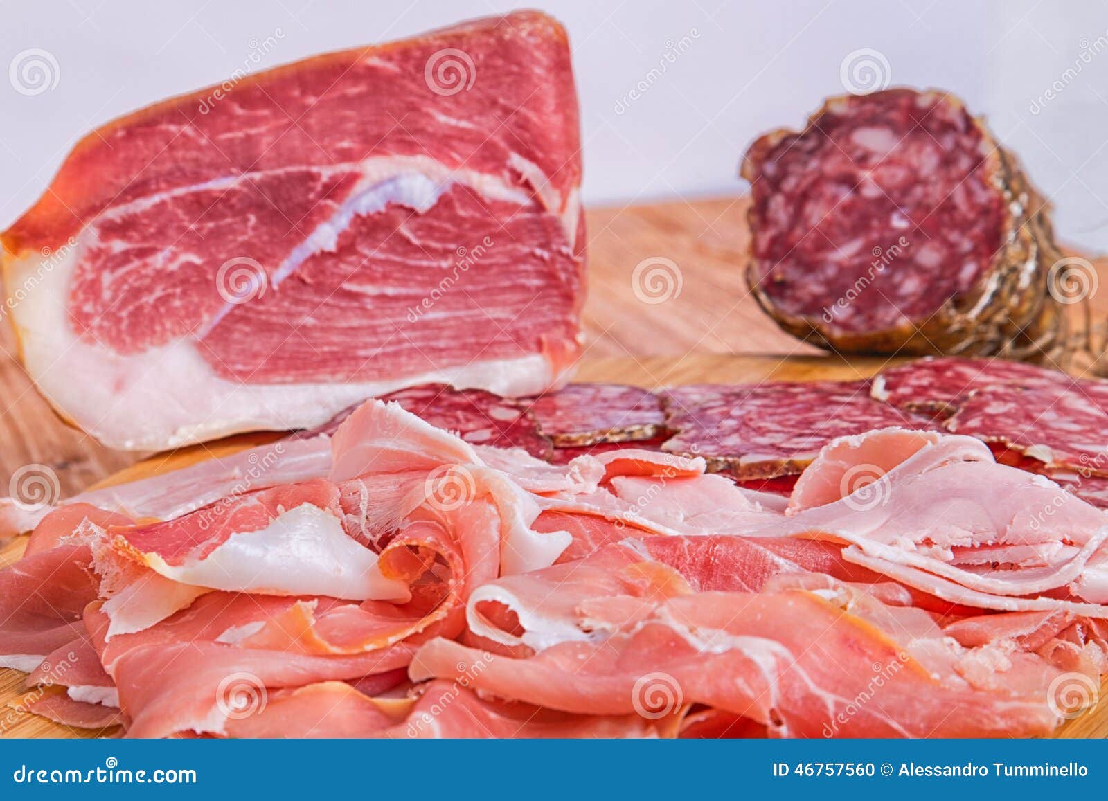 Cold cuts stock photo. Image of cutting, food, fresh - 46757560