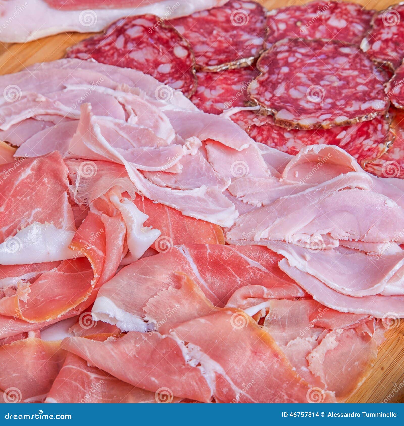 Cold cuts stock photo. Image of picnic, breakfast, italian - 46757814