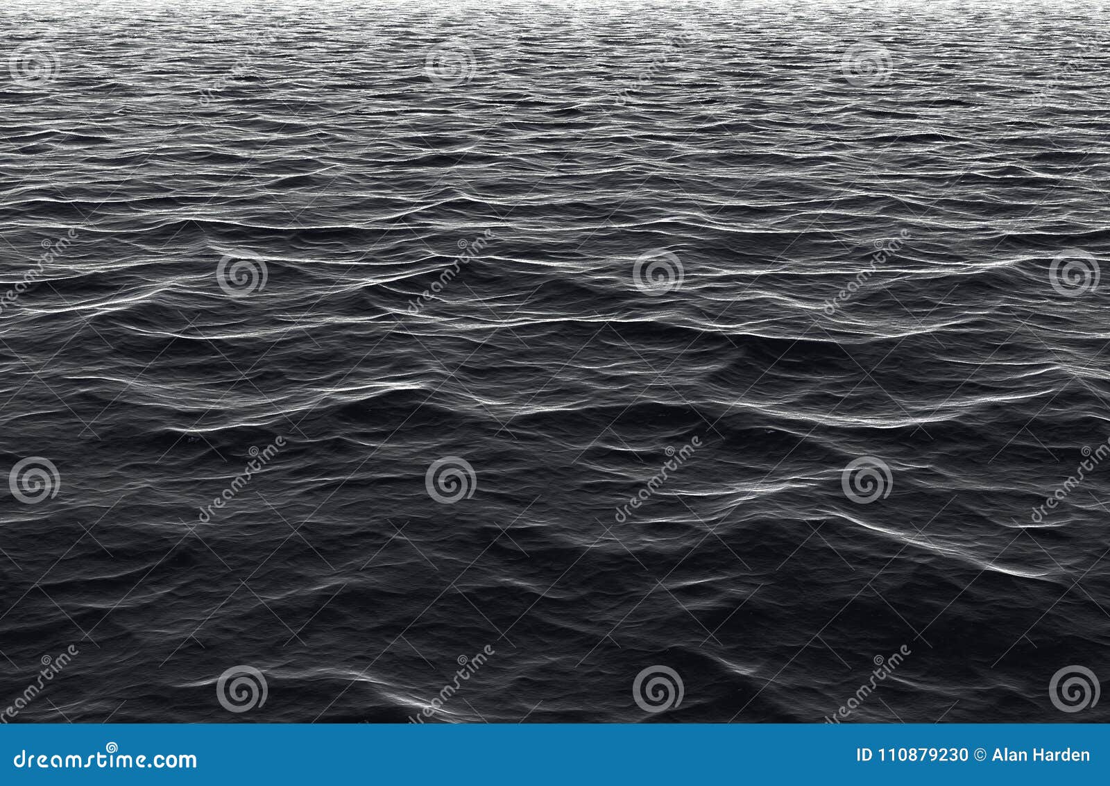Cold and Dark Deep Black Ocean Stock Photo - Image of dark, outdoors ...