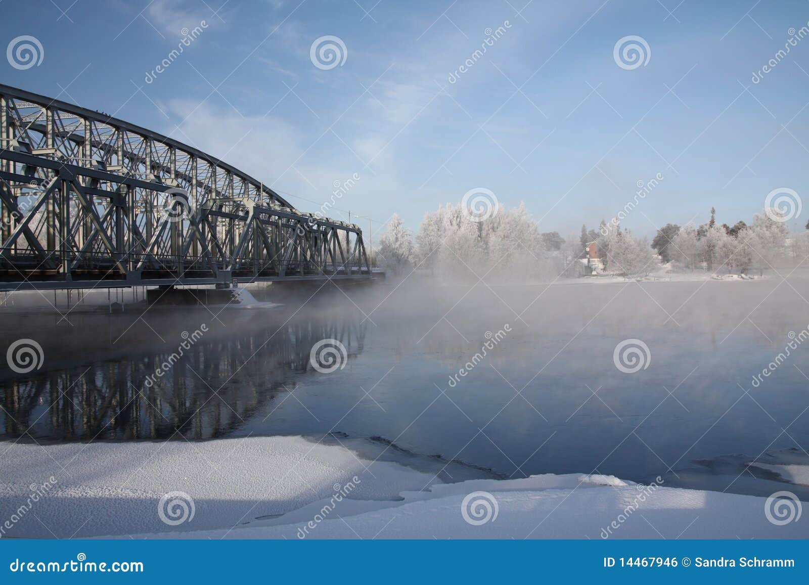 Cold day stock photo. Image of season, cloud, snowscape - 14467946
