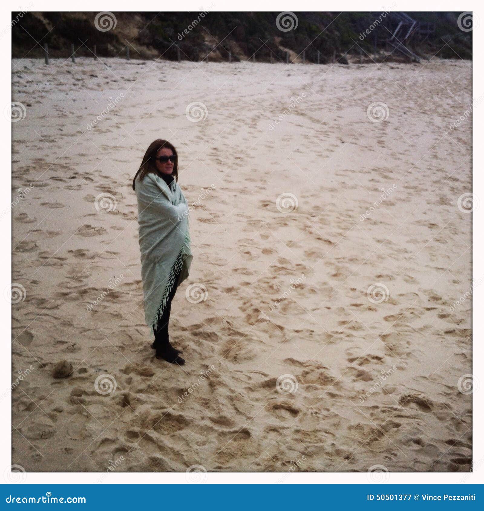 Cold day at he beach editorial photography. Image of cold - 50501377