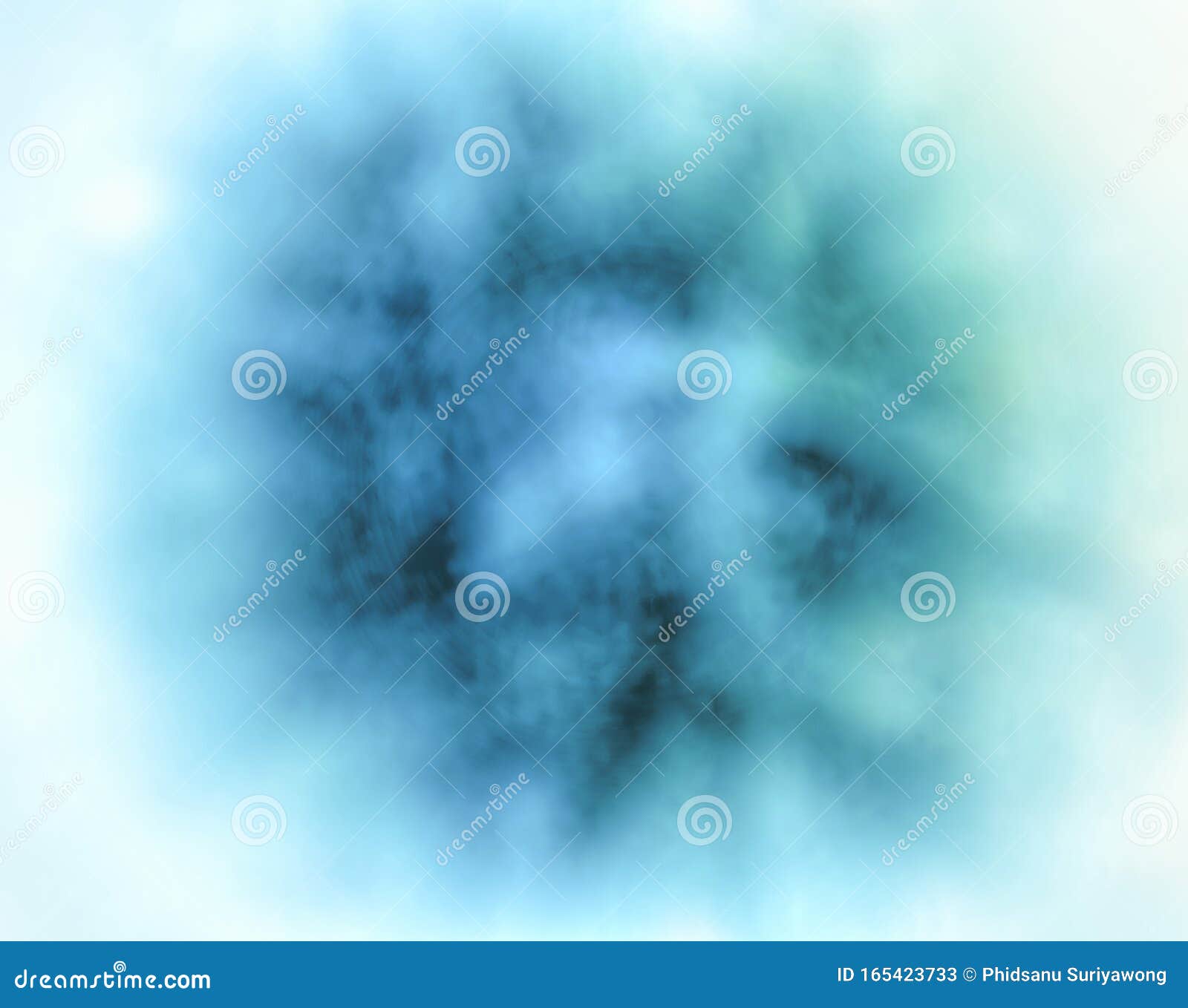 Cold Defocused Blue Abstract Background Stock Image - Image of light ...