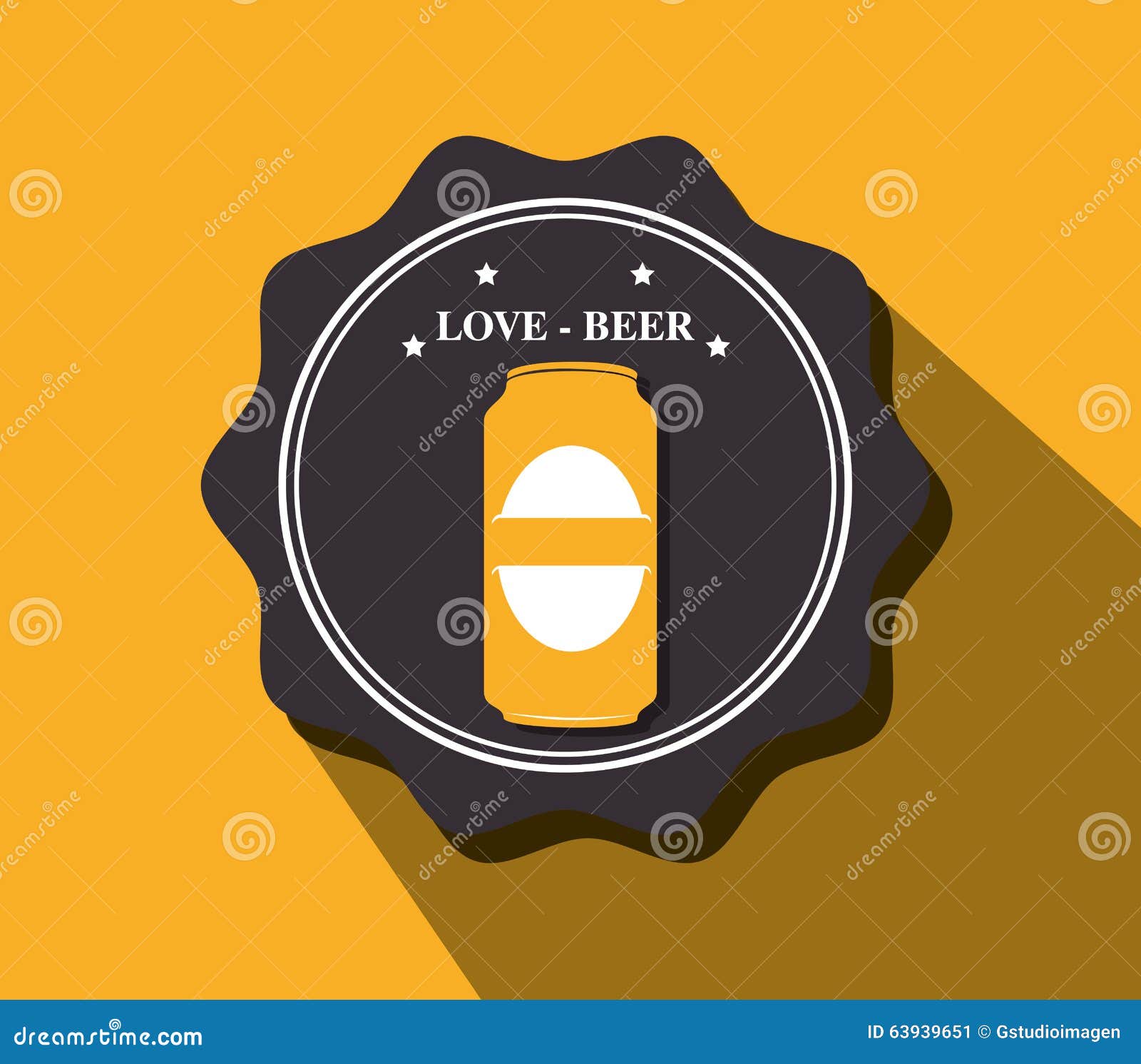 Cold and delicious beer stock illustration. Illustration of bottle ...