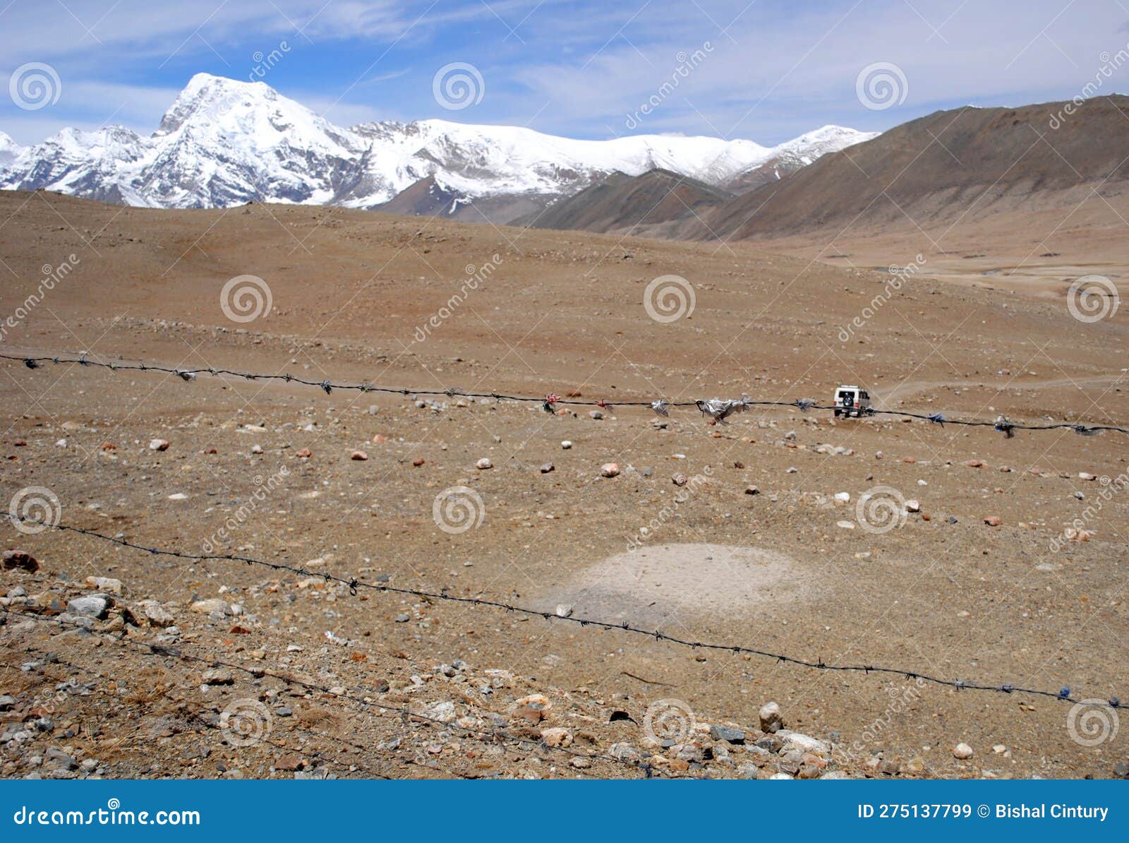Cold Desert in Sikkim stock image. Image of rain, cold - 275137799